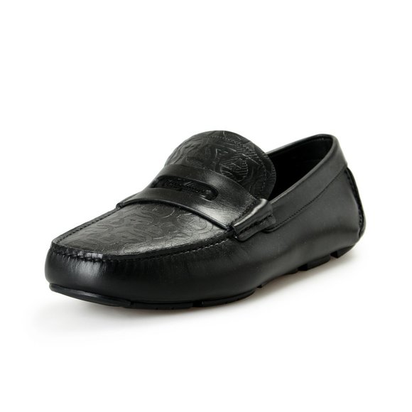 Salvatore Ferragamo | Shoes | Salvatore Ferragamo Mens Newton Logo Leather Loafers Shoes Us 7ee ...